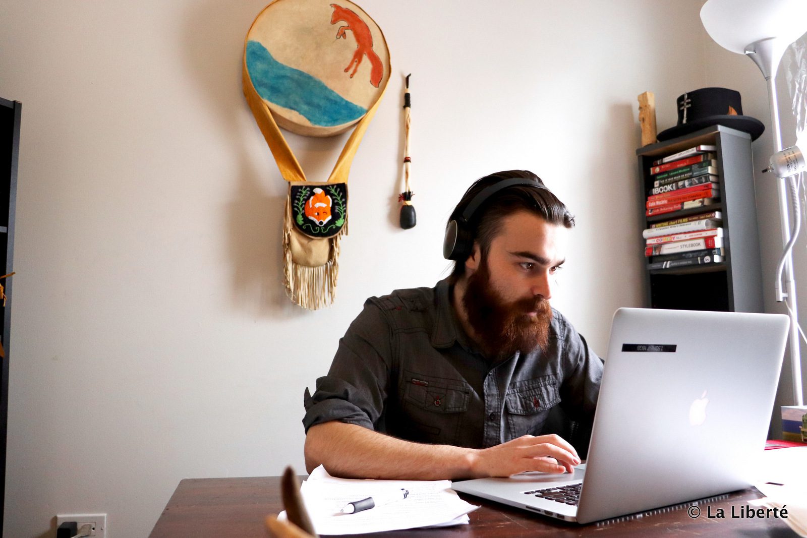 Barney Morin, Métis jusqu’aux oreilles - La Liberté