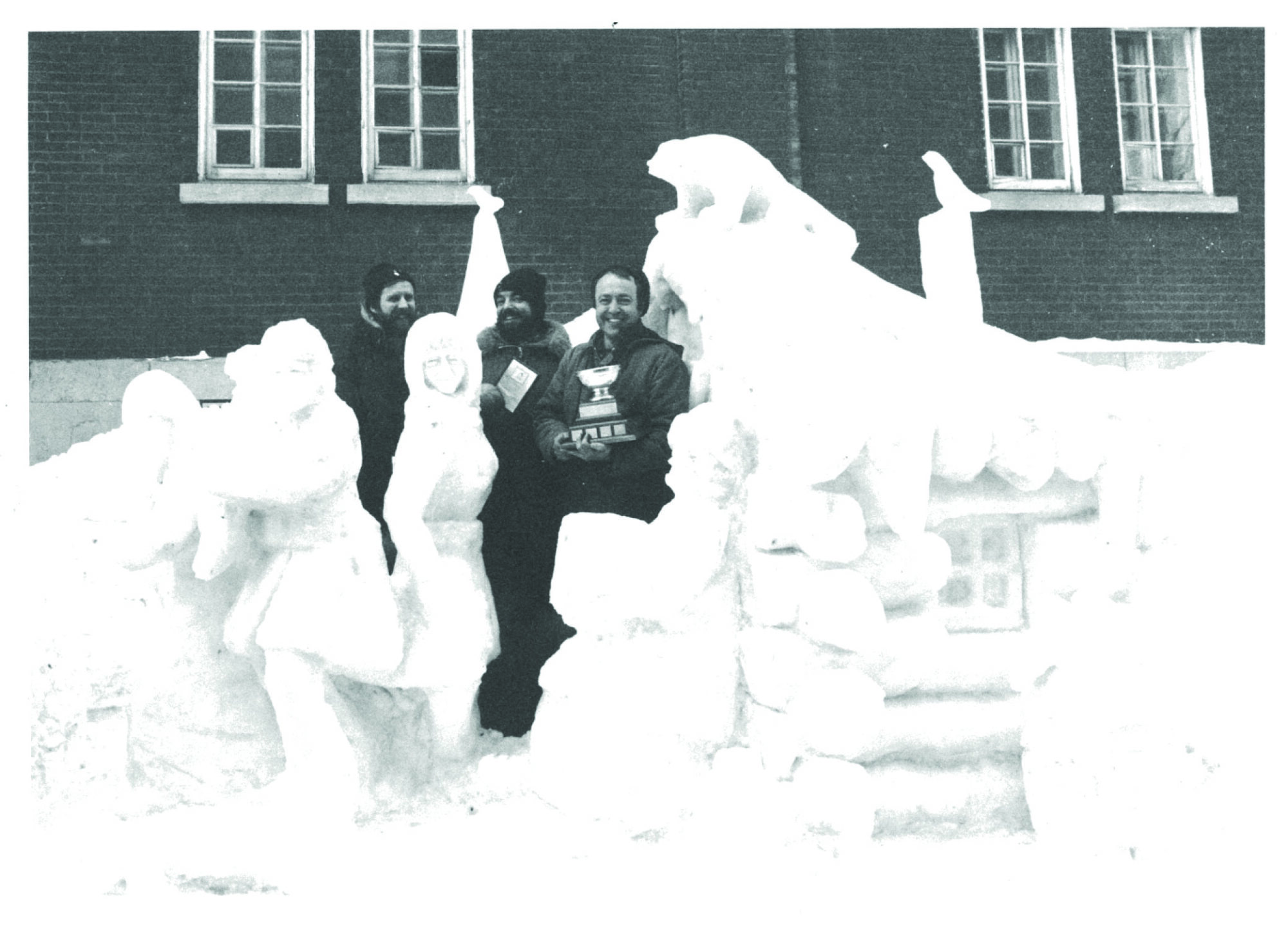 Quand les neigistes sculptaient des mots choisis de la romancière