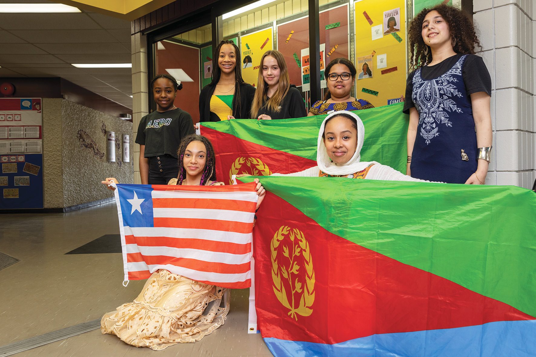 Des costumes et des idées à l’école George McDowell